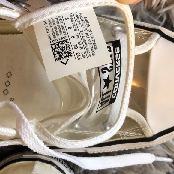 Converse | Shoes | See Through Converse | Poshmark